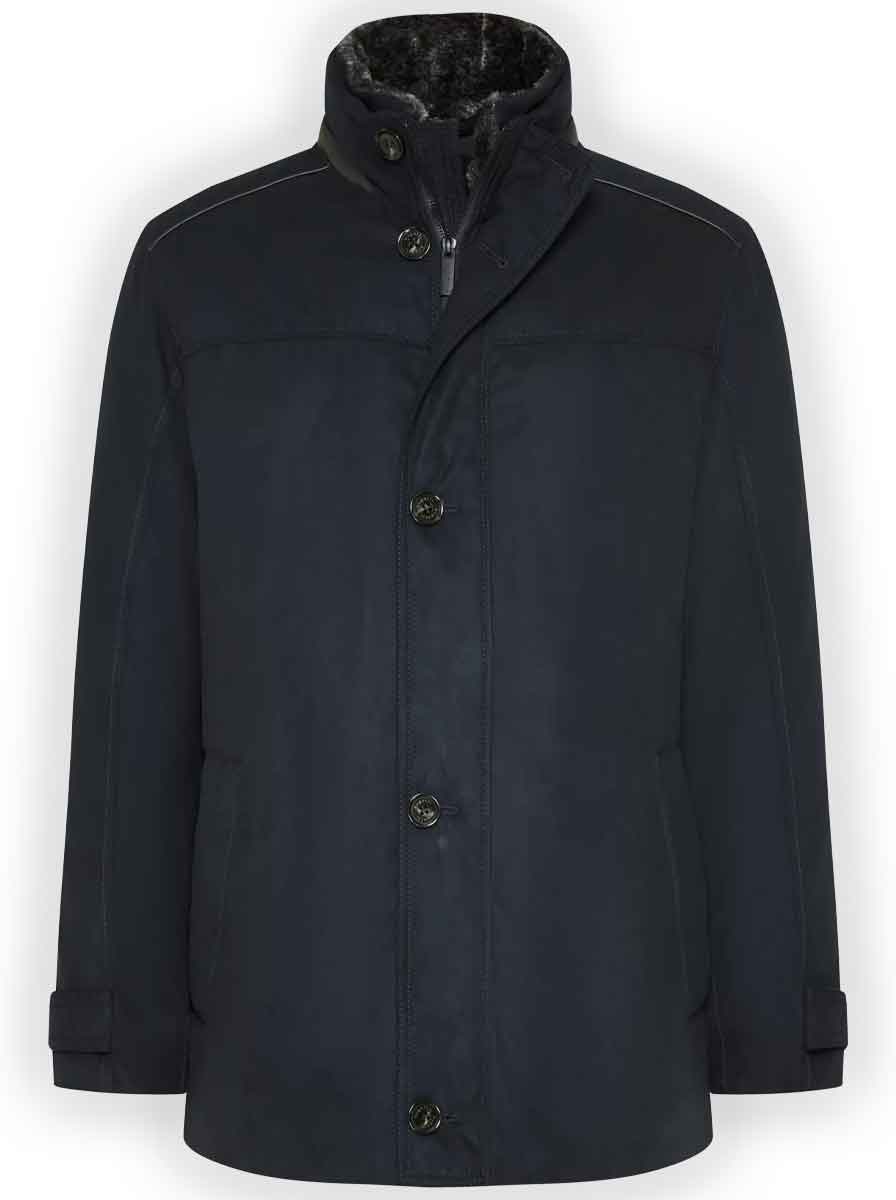 Bugatti -Faux Suede Coat at Andrew Gardner, Wendover – Andrew Gardner