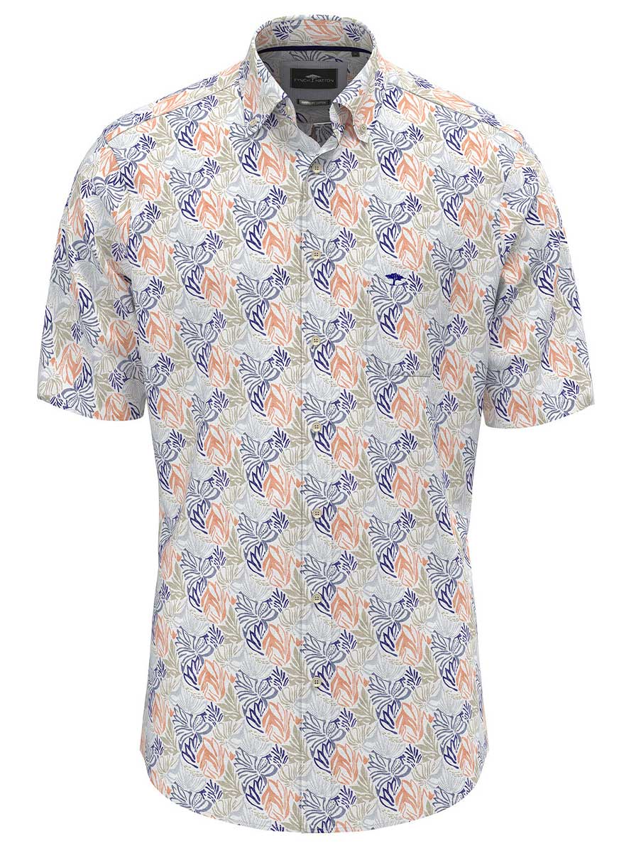 Fynch Hatton Short Sleeve Shirts at Andrew Gardner, Wendover – Andrew ...