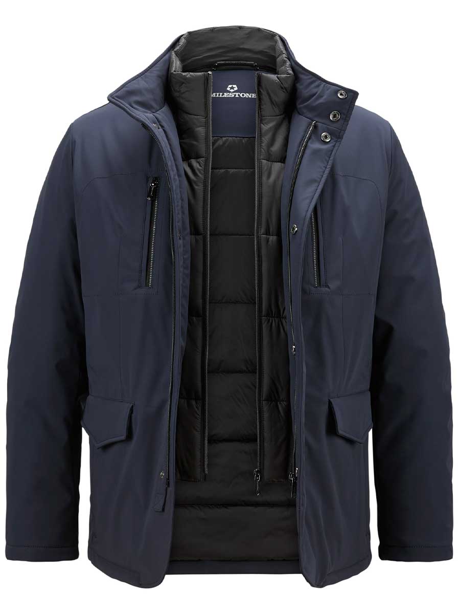 Milestone - Reversible Quilted Jacket at Andrew Gardner, Wendover ...